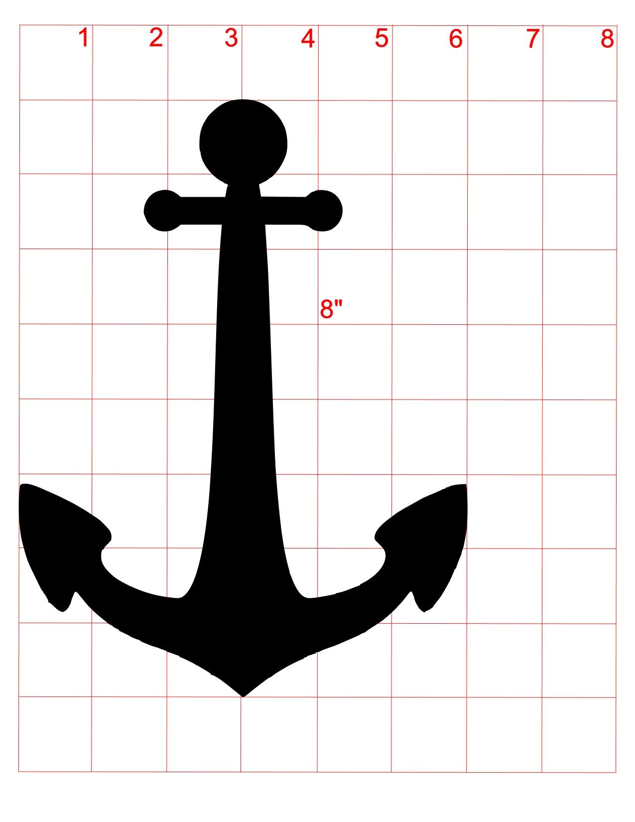 25 Pieces Anchor Paper Die Cut Shape Cut Outs for Bulletin | Etsy