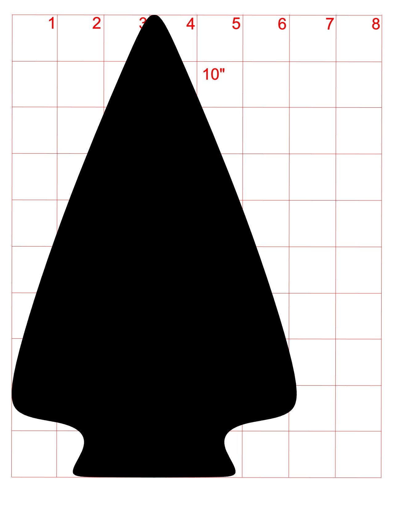 25 Pieces Arrowhead Paper Die Cut Shape Cut Outs for | Etsy