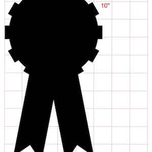 25 Pieces - Award Ribbon Paper Die Cut Shape Cut Outs for Bulletin ...