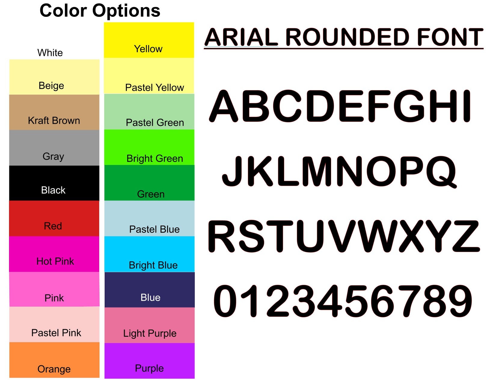 Arial Rounded Font