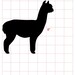 25 Pieces - Alpaca Llama Paper Die Cut Shape Cut Outs for Bulletin ...