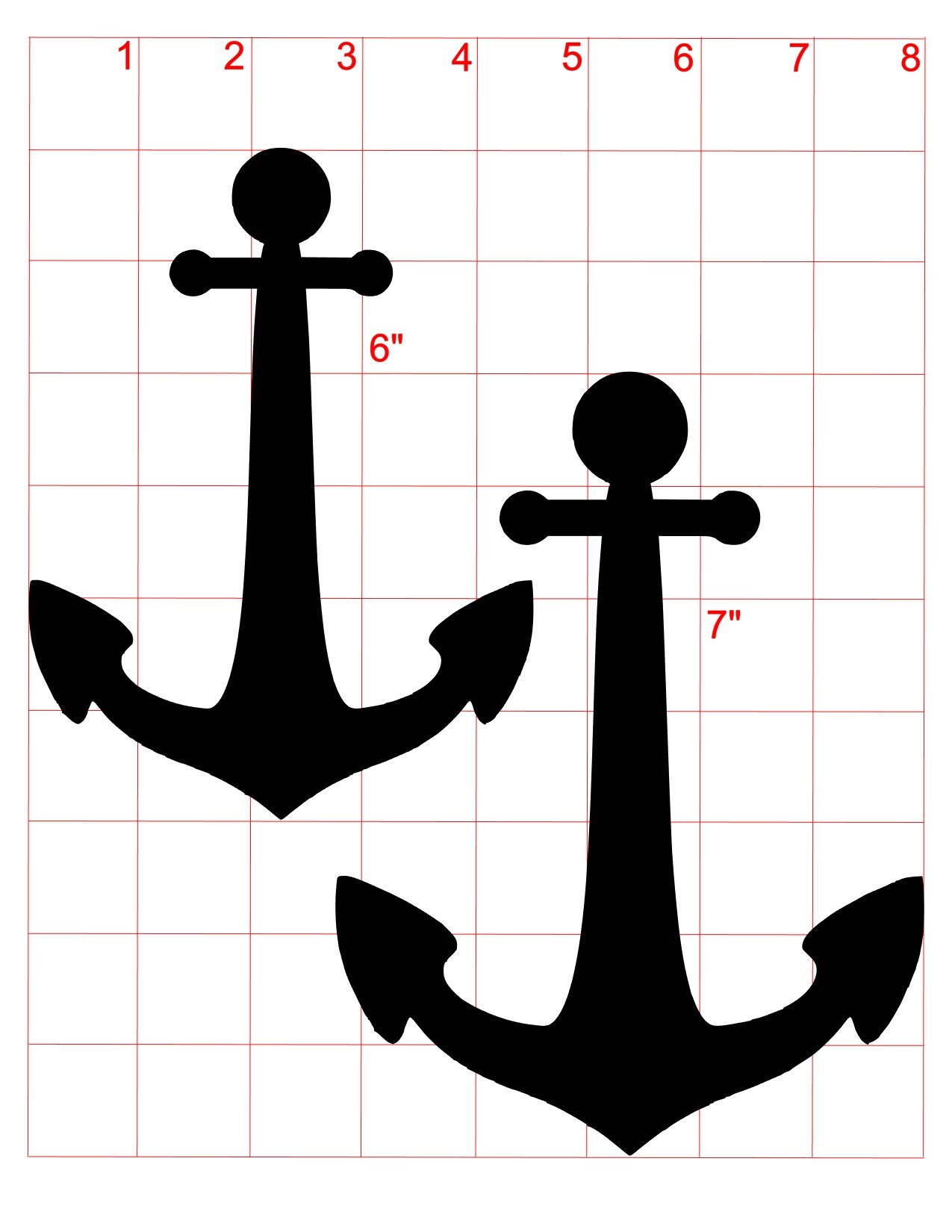 25 Pieces Anchor Paper Die Cut Shape Cut Outs for Bulletin | Etsy