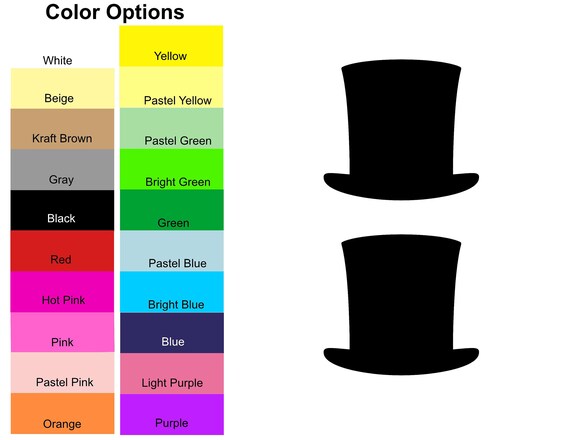Abraham Lincoln Hat Template