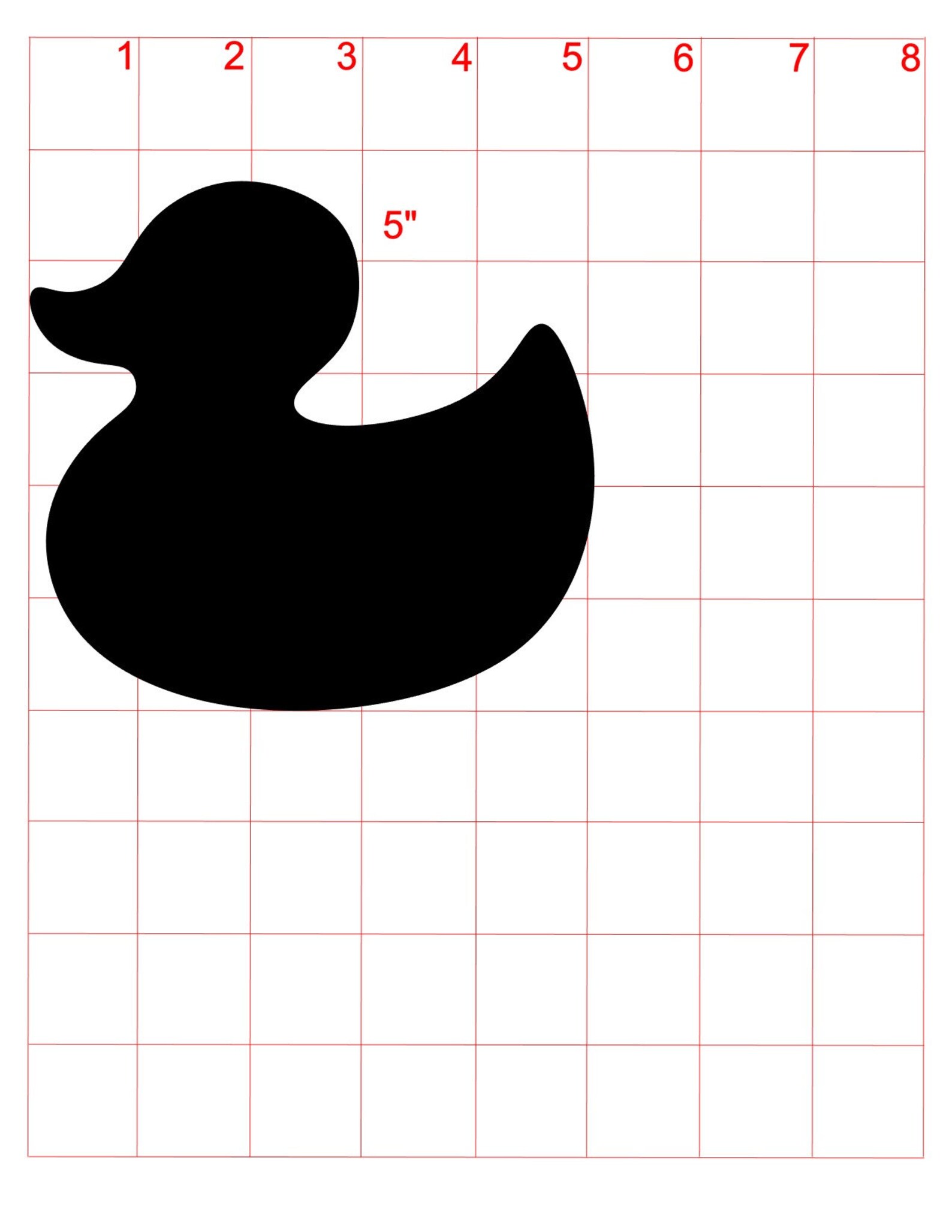 25 Pieces Rubber Duck Paper Die Cut Shape Cut Outs for | Etsy