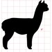 25 Pieces - Alpaca Llama Paper Die Cut Shape Cut Outs for Bulletin ...