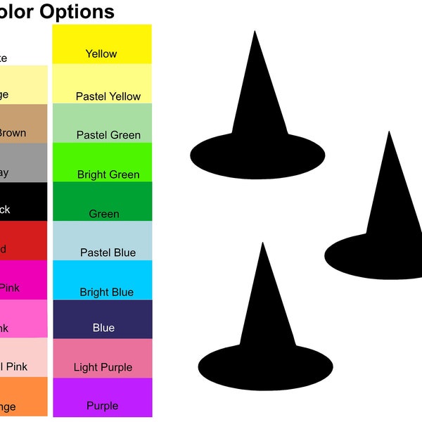 Witch Cut Outs - Etsy