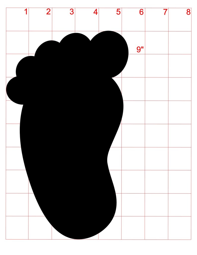 24 Pieces Baby Feet Paper Die Cut Shape Cut Outs for - Etsy