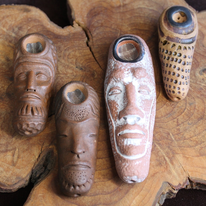 Ceramic Smoking Pipe - Etsy