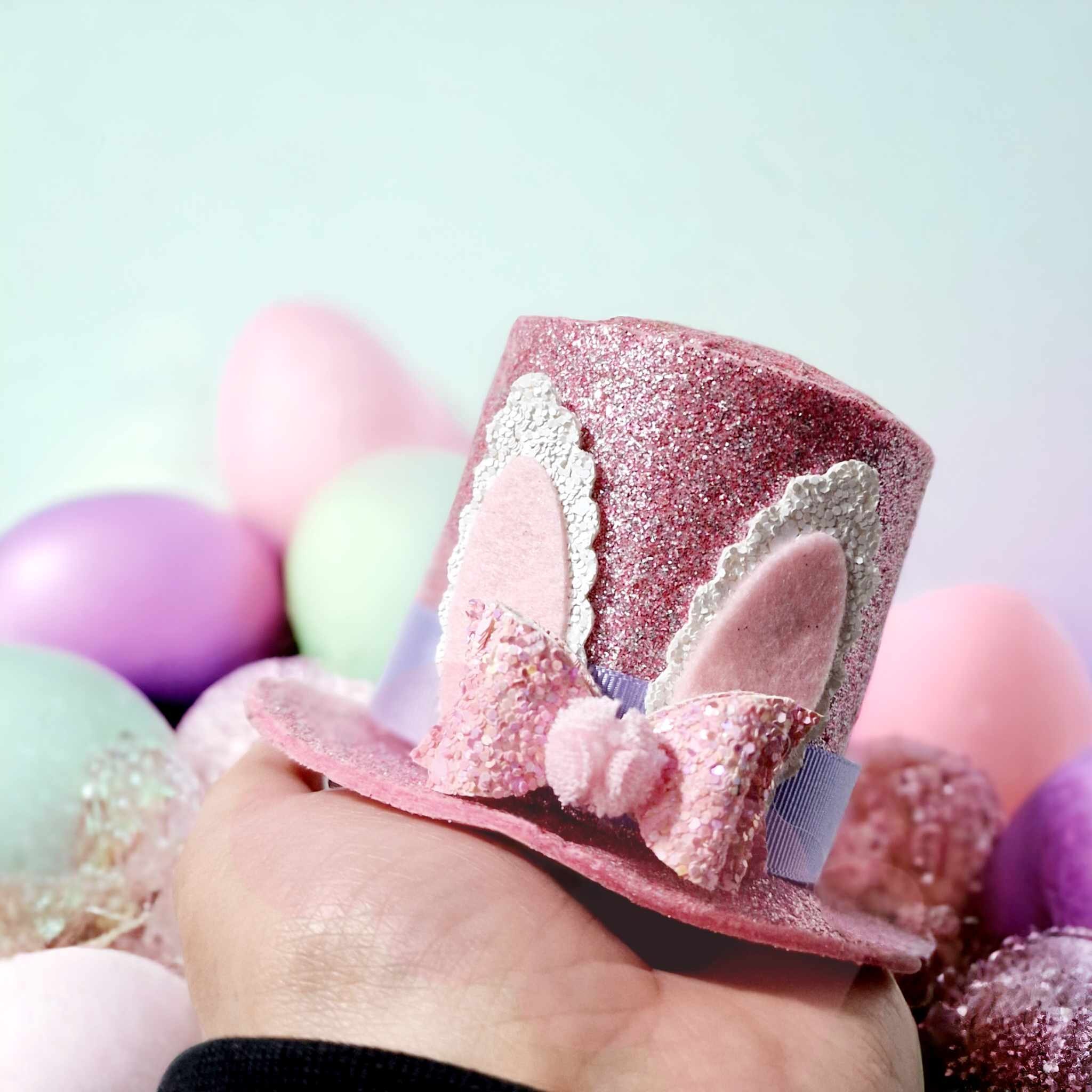 Easter Mini Top Hat Cut File SVG, PDF, Top Hat SVG, Paper Hat Template ...