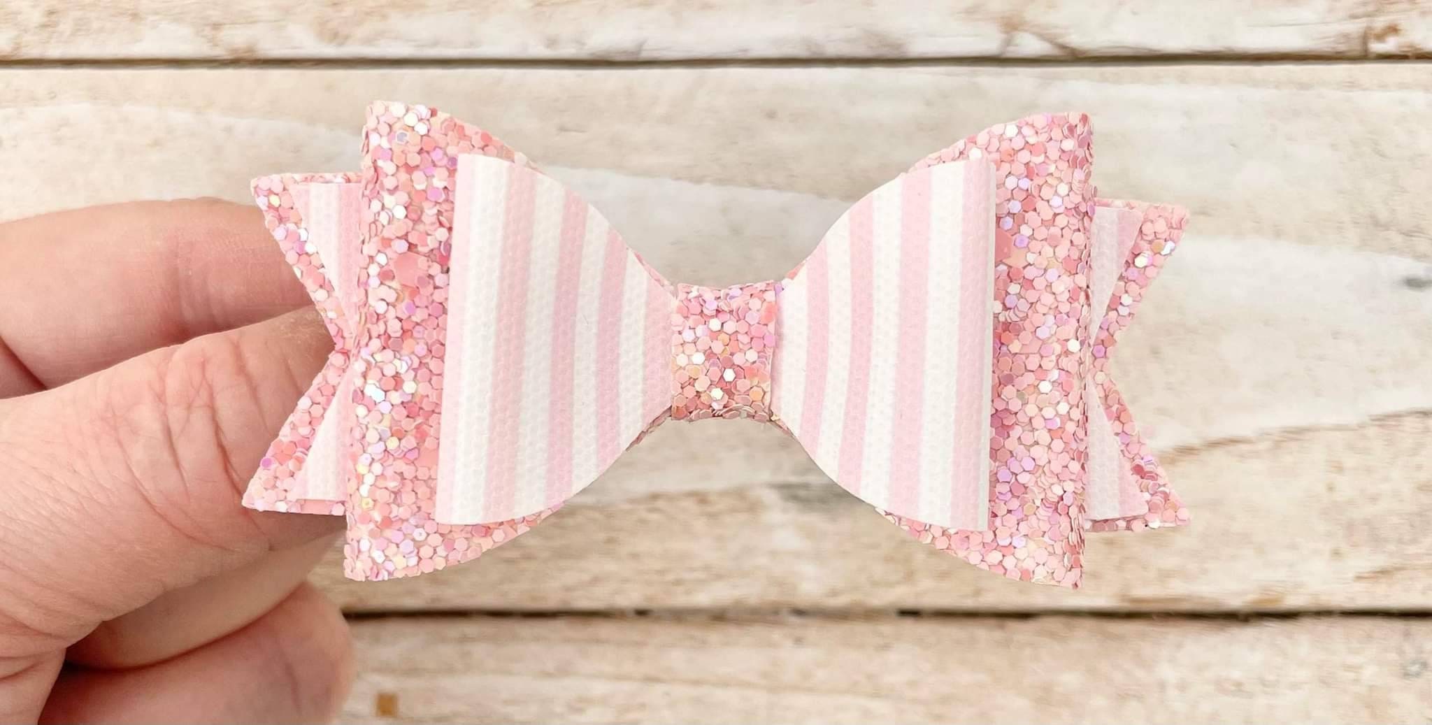 Pixie Dot Hair Bow Making Kit Hairbow Stencil School Bow Maker Bow ...