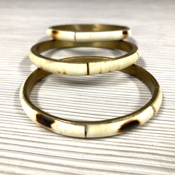 Cow Horn Hoops - Etsy