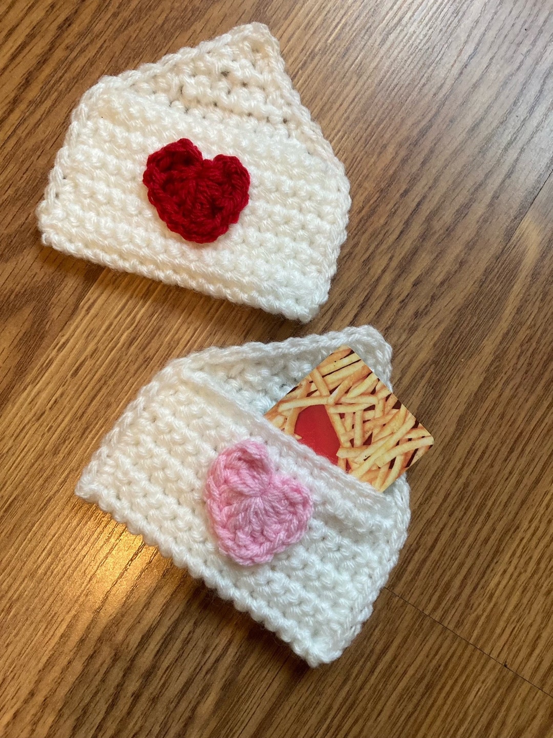 Gift Card Heart Envelopes - Etsy