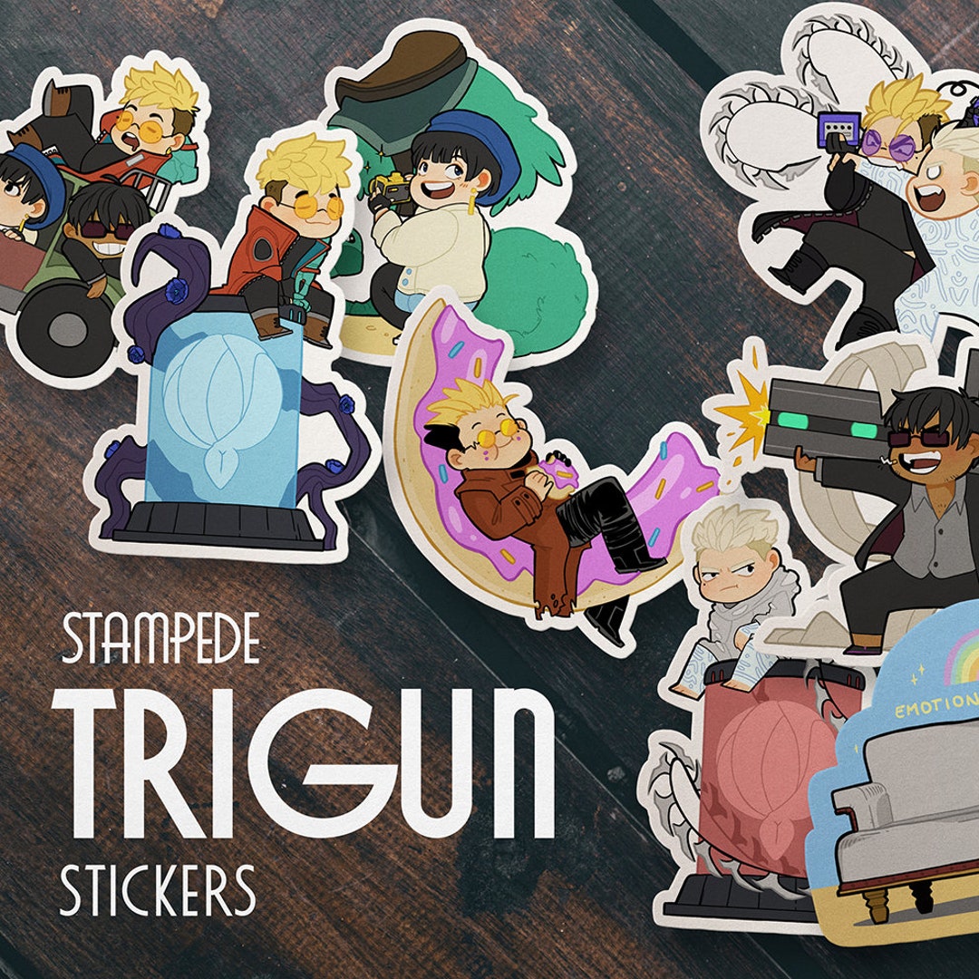 Trigun Stampede Sticker Set - Etsy