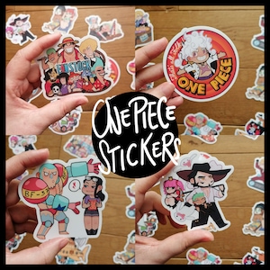 One Piece Sticker Set - Etsy