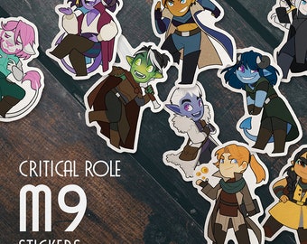 Critical Role Sticker Sheets - Etsy