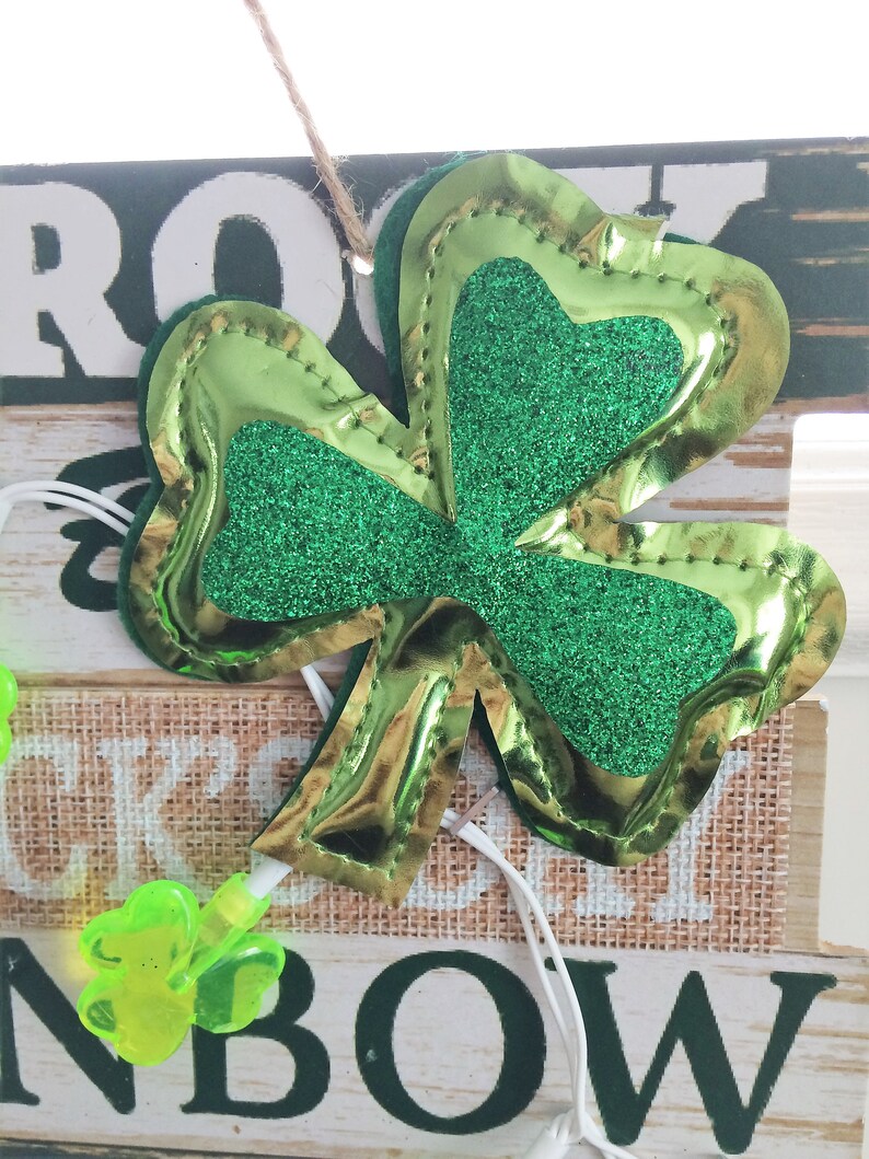 Front Door Hanger St Patricks Day Door Hanger Irish Etsy