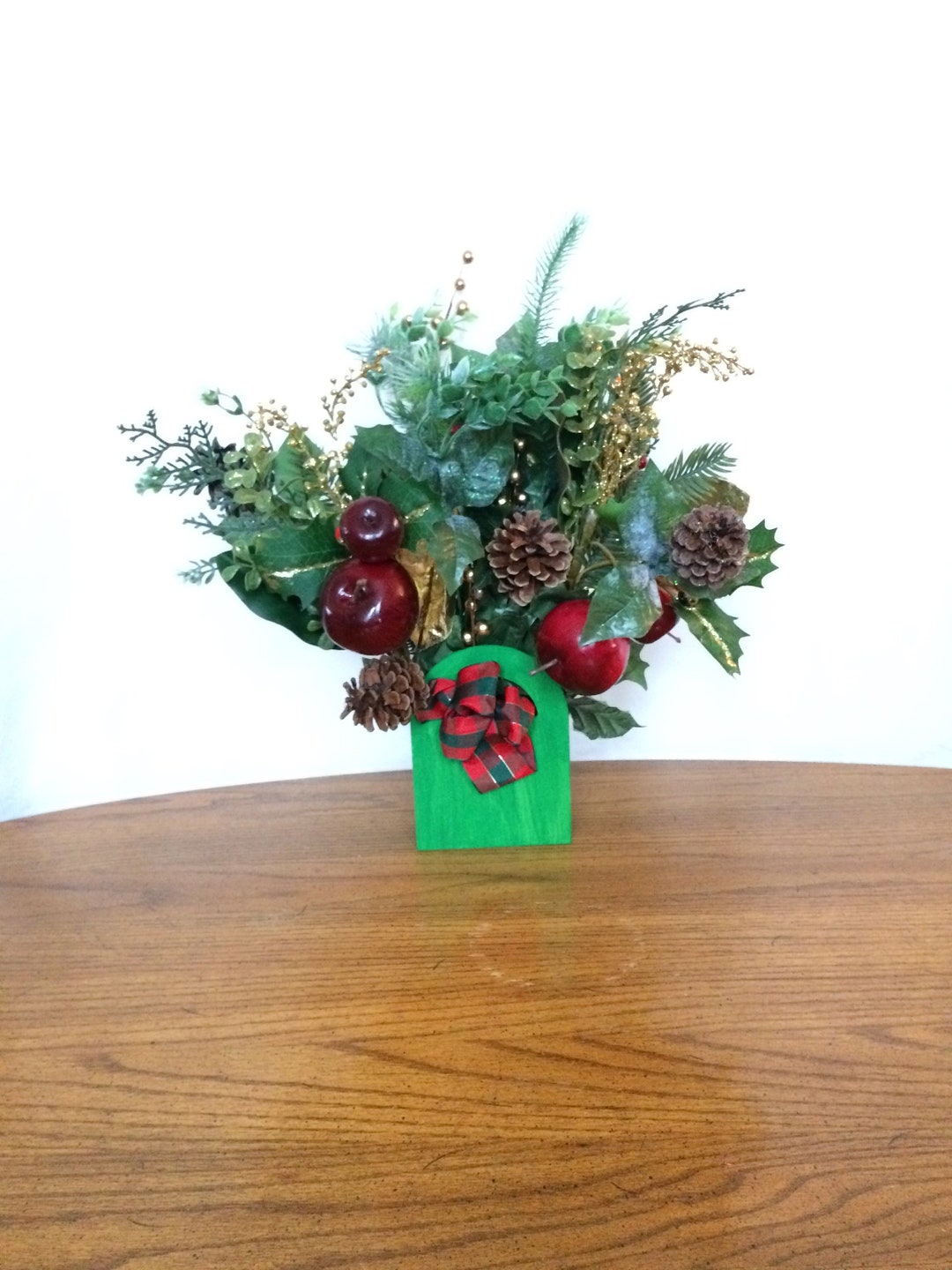 Small Flower Arrangement, Small Christmas Flower Arrangement, Small ...