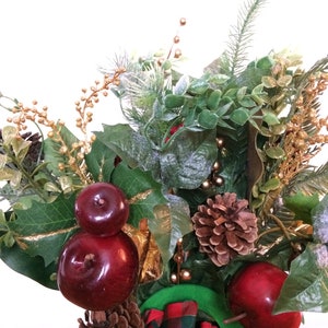 Small Flower Arrangement, Small Christmas Flower Arrangement, Small ...