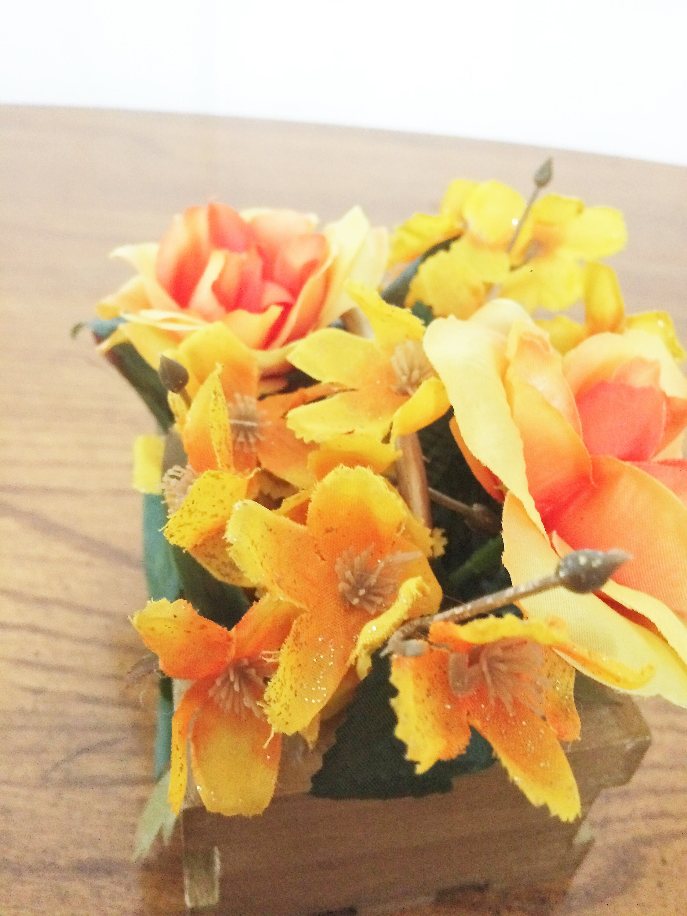 Small Flower Centerpiece Fall Flower Arrangement Fall | Etsy