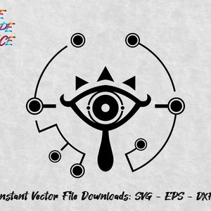 Zelda Sheikah Slate Logo Instant Vector Download SVG EPS - Etsy