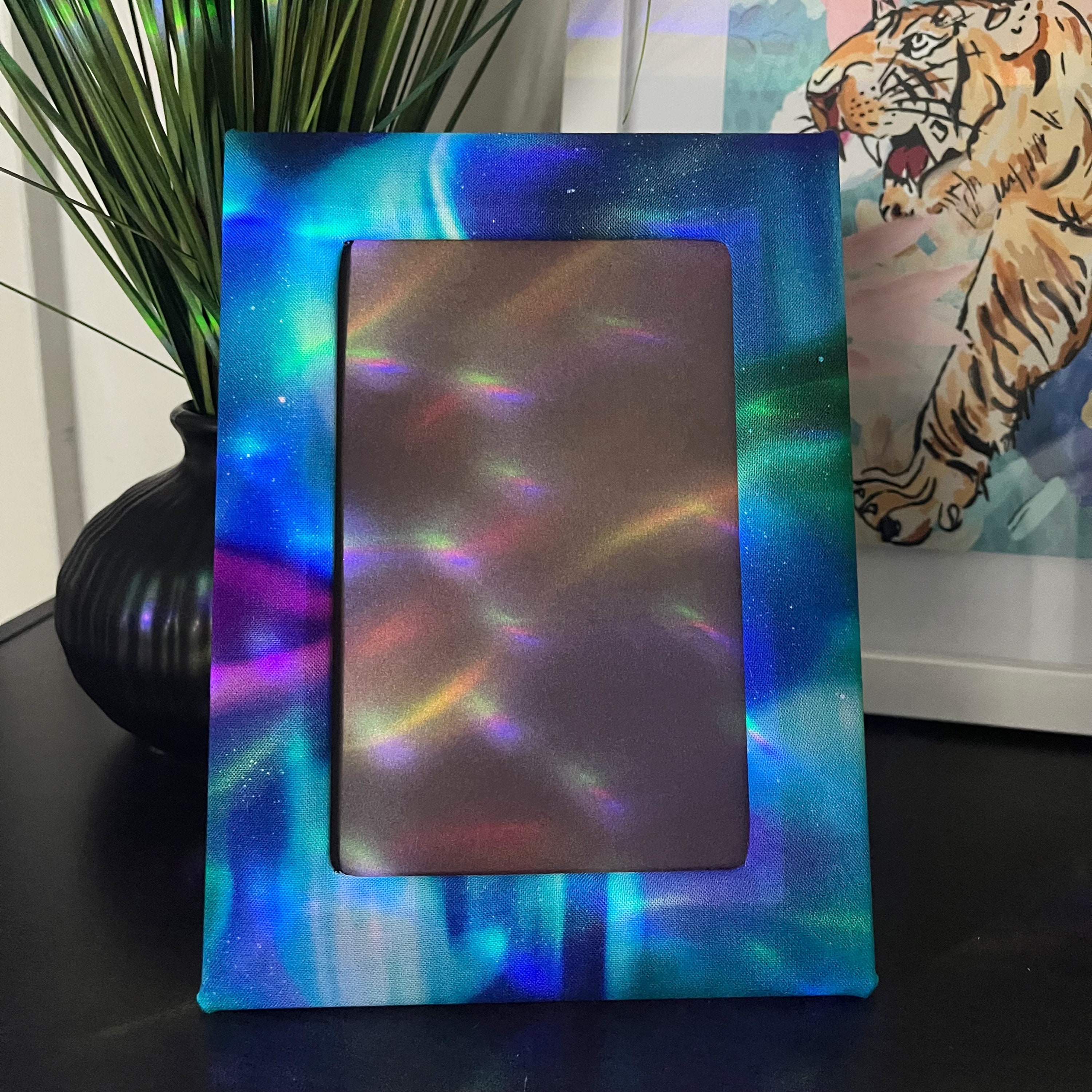 Northern Lights Fabric-covered Photo Frame - Etsy