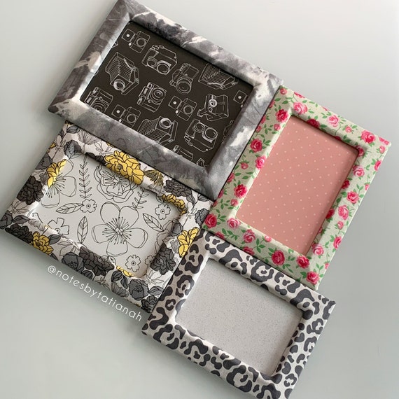 Fabric-covered Frames in Spring Prints and Colors | Etsy