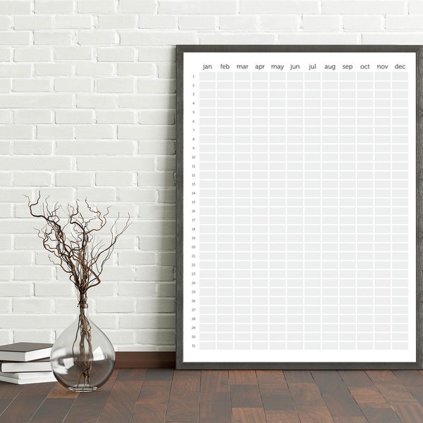 Block Calendar - Etsy