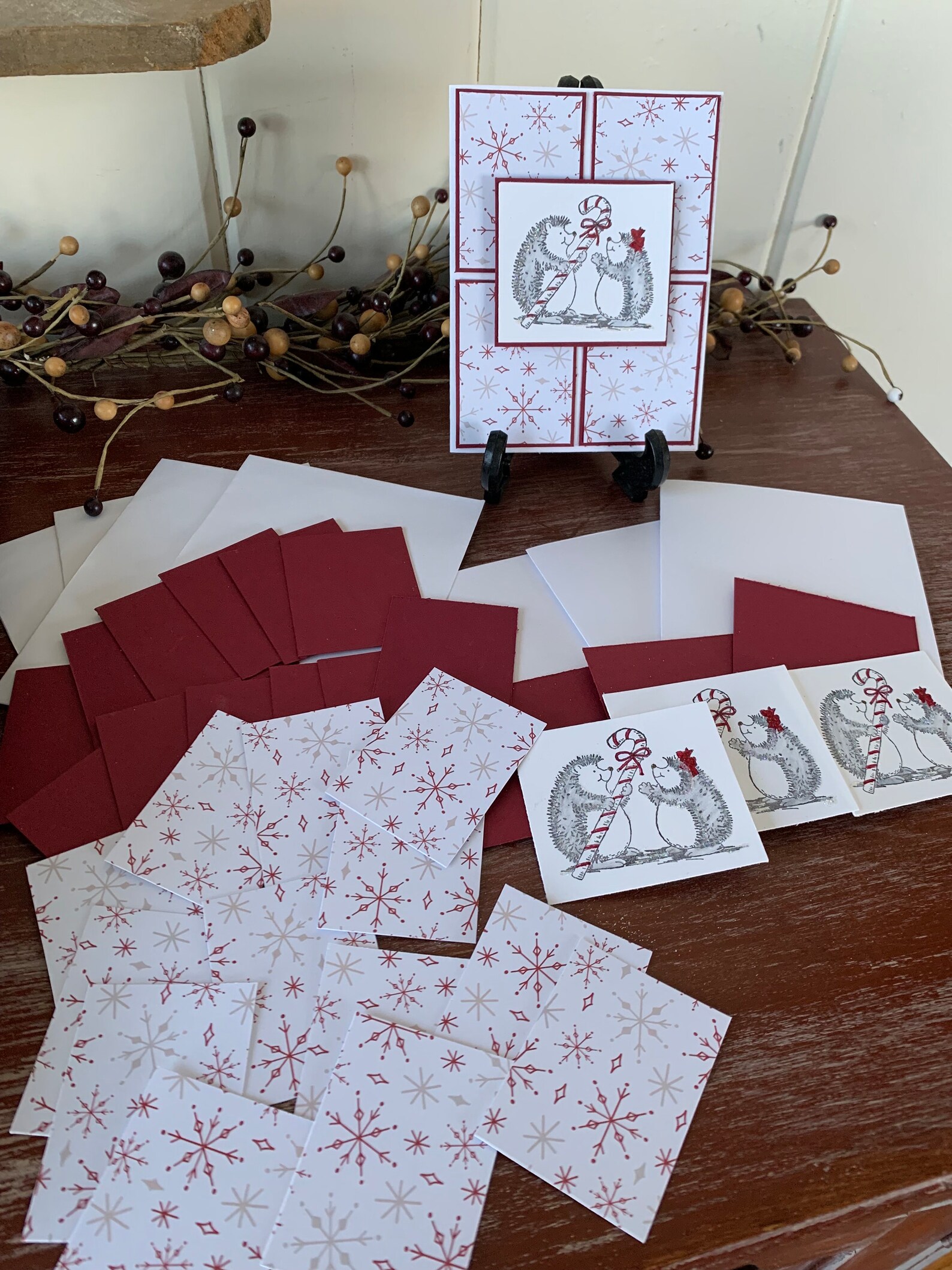 Stampin up Hedgehog DIY Card Kit - Etsy