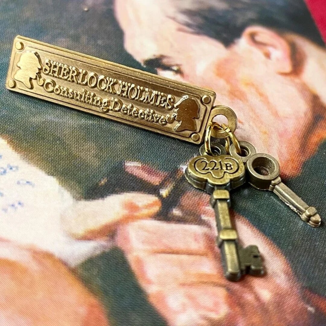 Sherlock Holmes Key Pin - Etsy