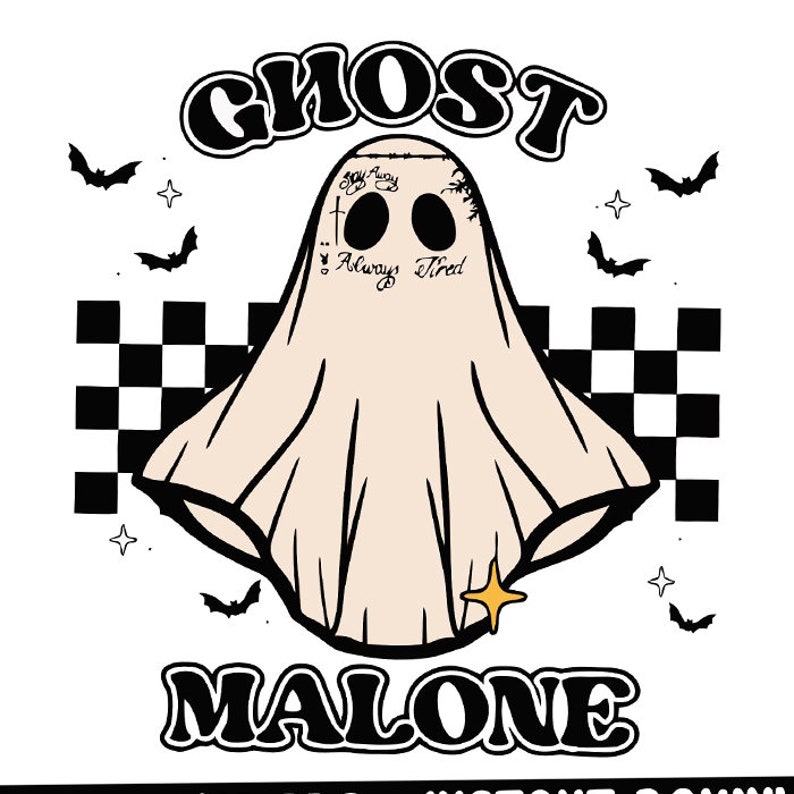 Ghost Malone PNG - Etsy