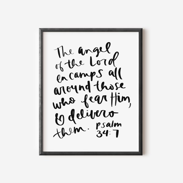 Psalm 34 - Etsy