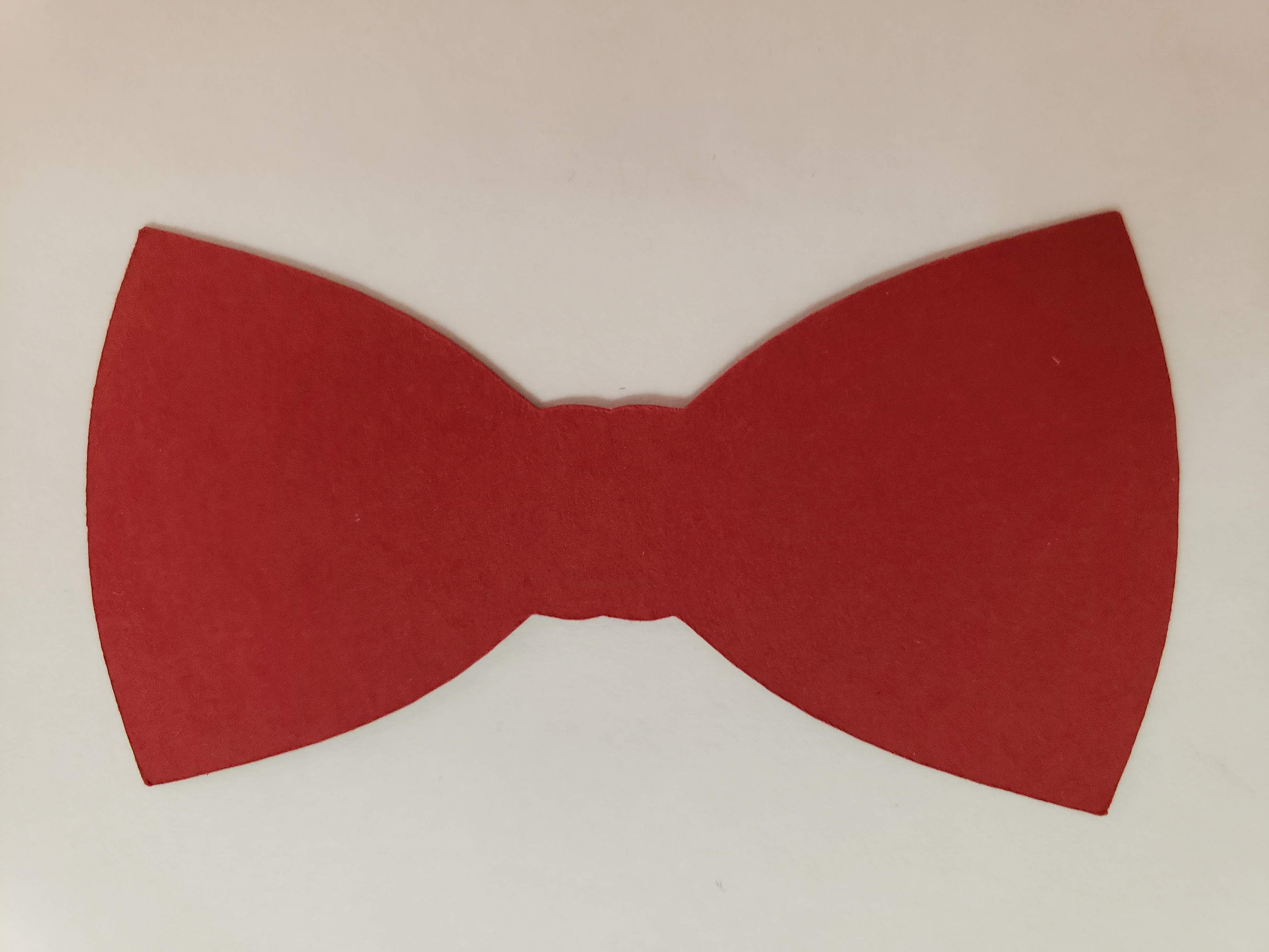 Bow-Tie Shape Card Stock Paper Cut Out | Etsy