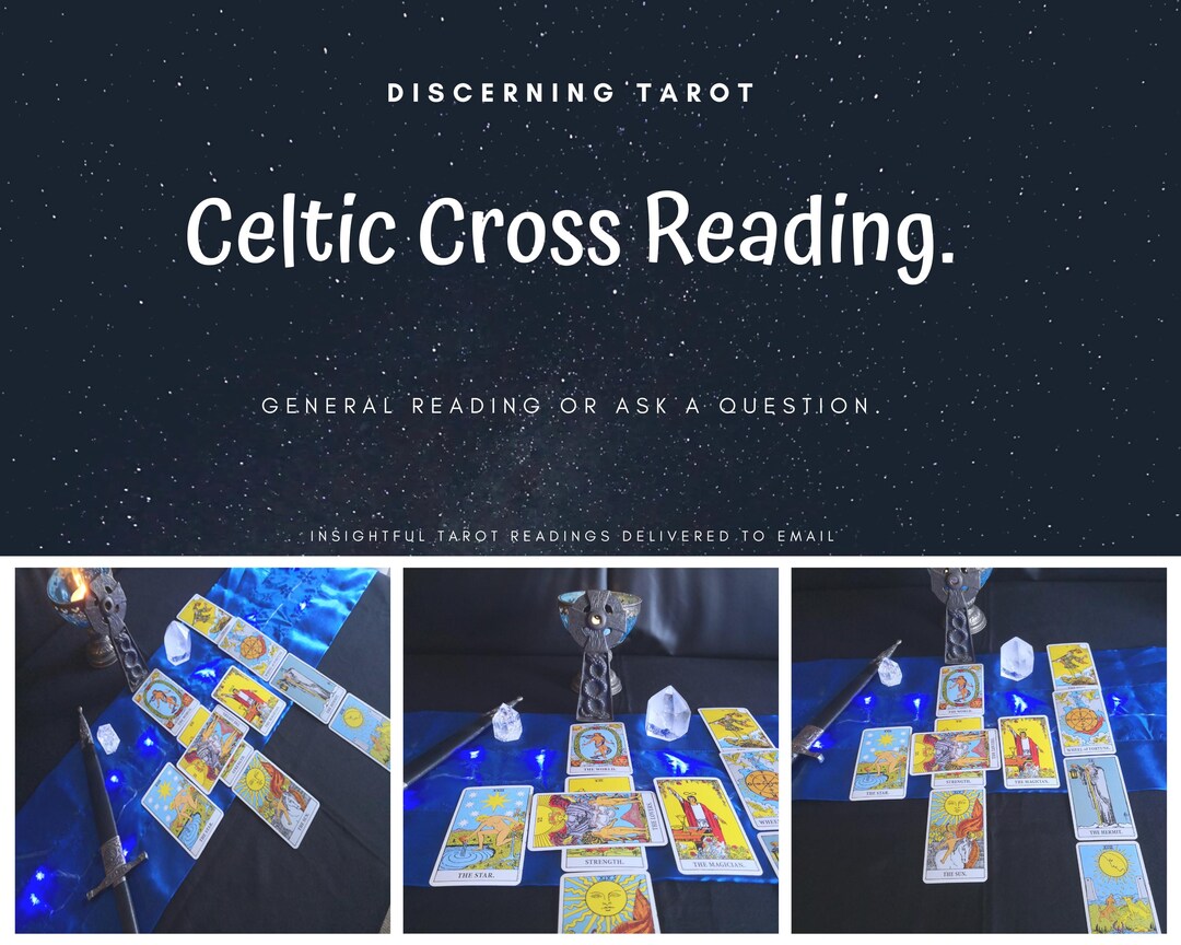 Celtic Cross Tarot Reading, General Guidance, Delivered to Email - Etsy