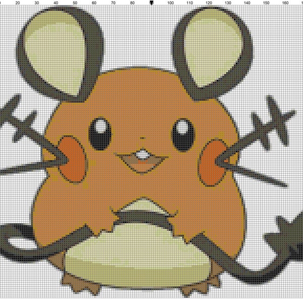 Dedenne - Etsy