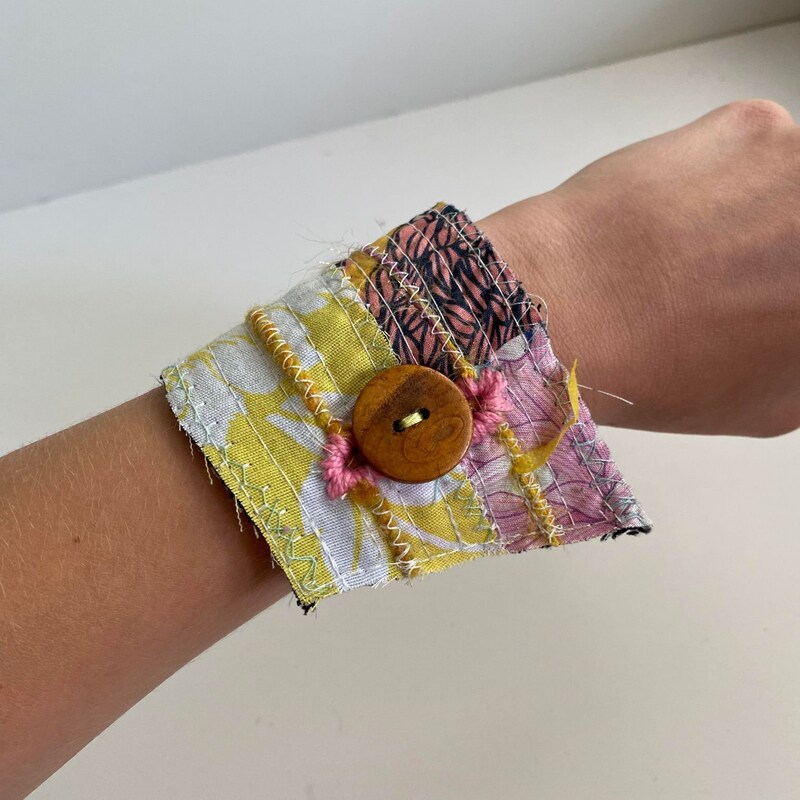Fabric Bracelets - Etsy