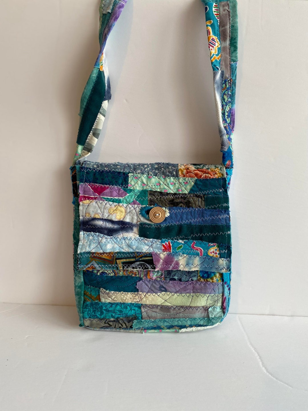 Bohemian Bag | Small Gypsy Purse | Gypsy Fabric Bag | Boho Crossbody ...