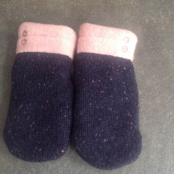 Pink Mittens - Etsy
