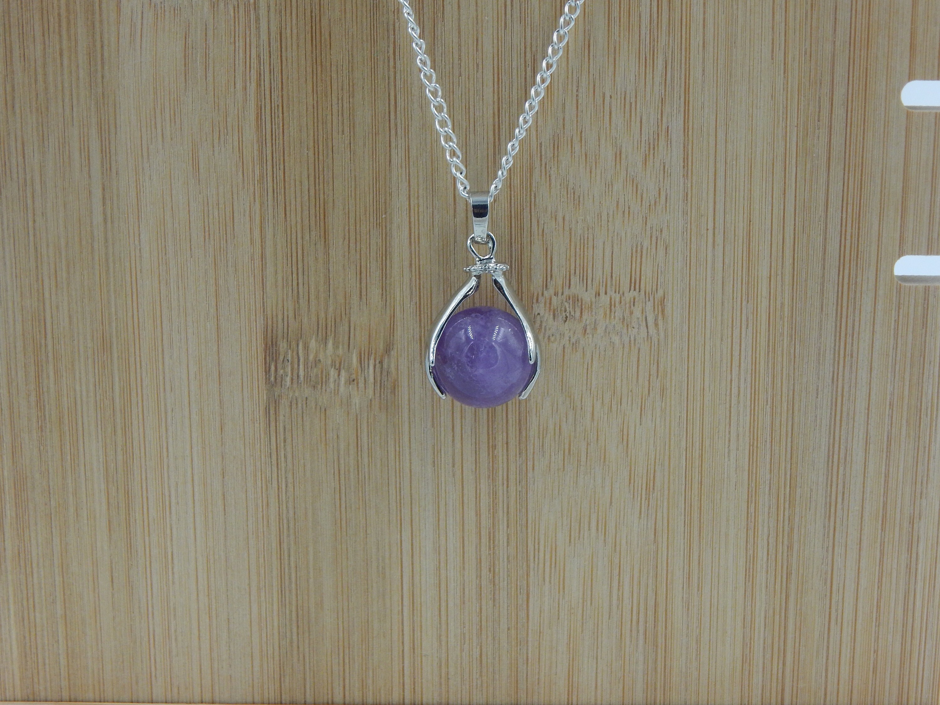 Crystal Ball Pendant - Etsy