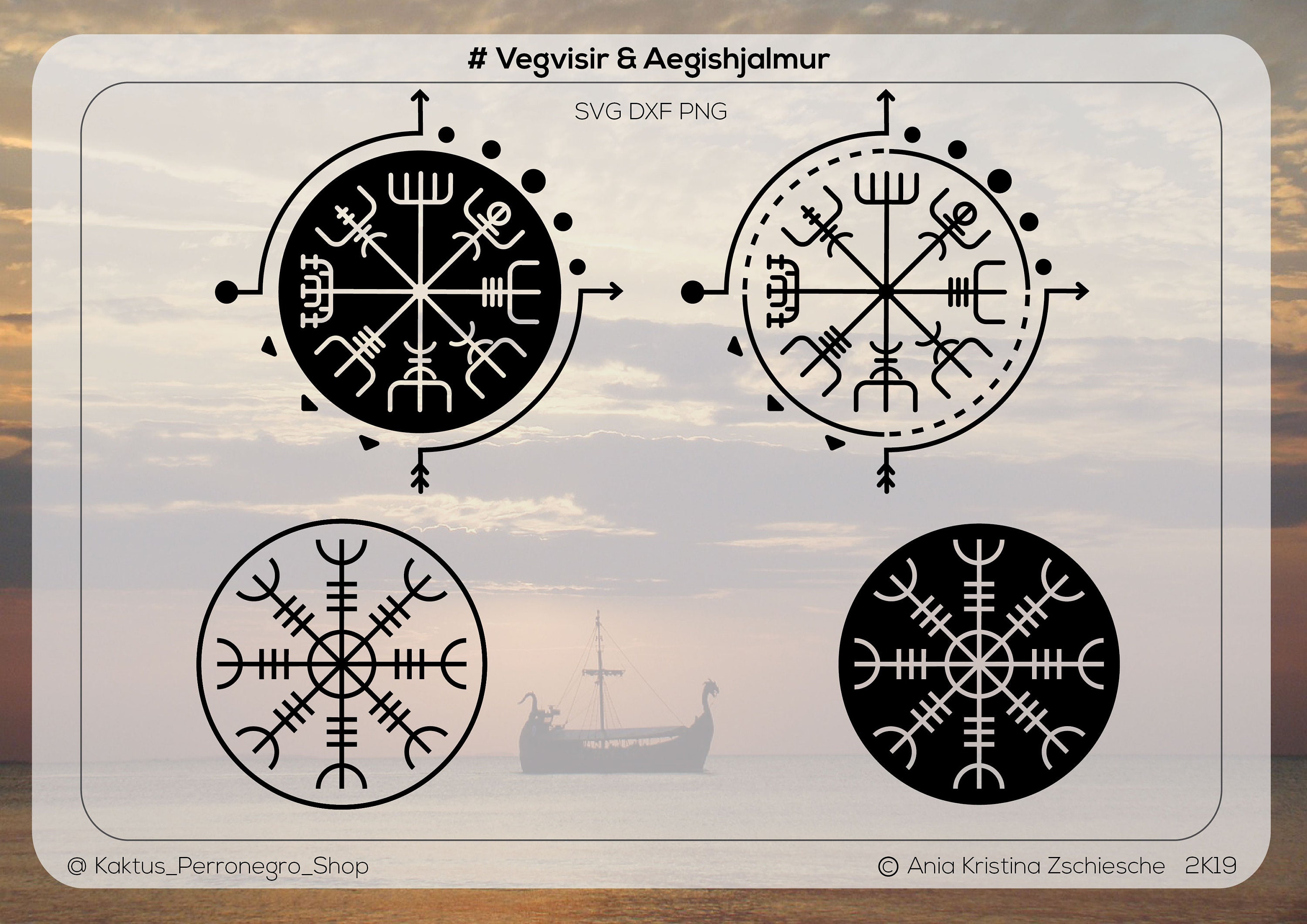 Aegishjalmur And Vegvisir