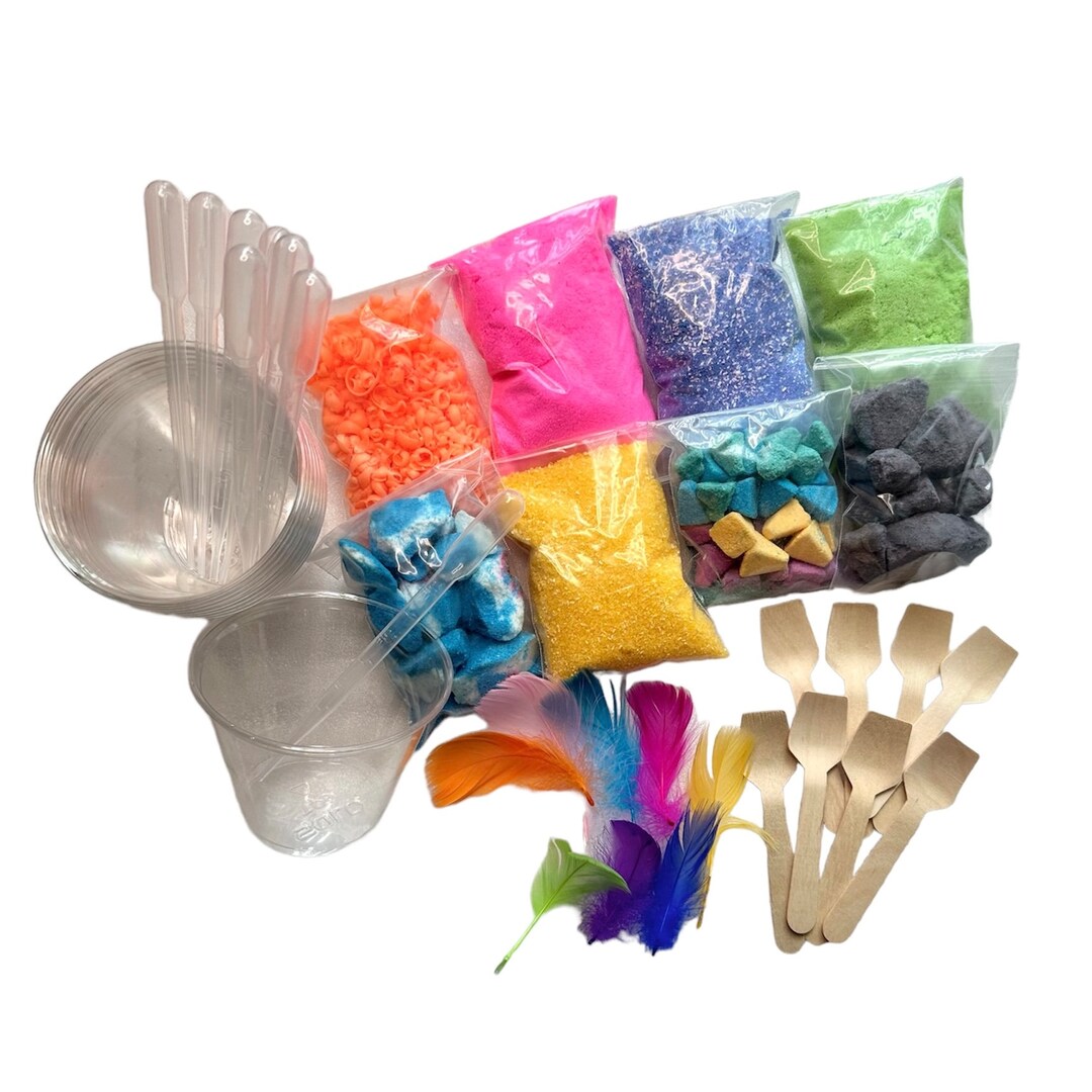 Magical Bath Potion Party Play Kit Colour Changing Potion Kids Birthday ...