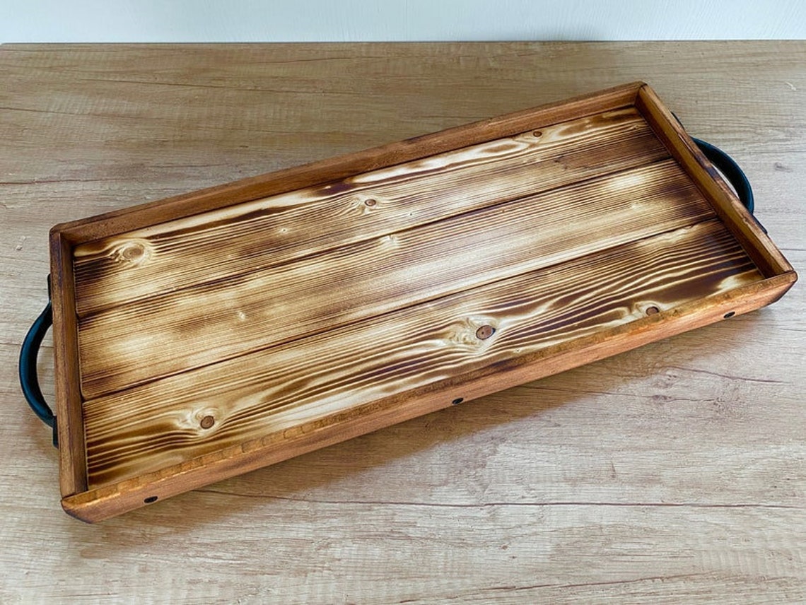 Rustic Reclaimed Wooden Tray Garden Tray Handcrafted Pallet - Etsy