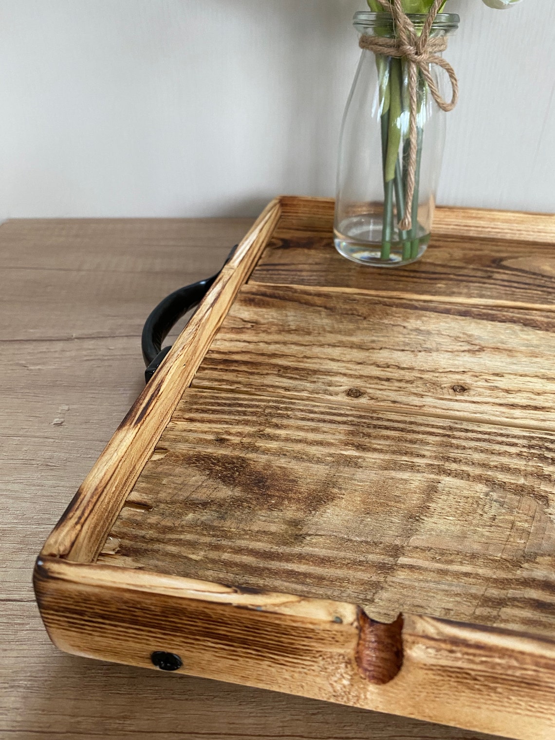 Two Rustic Reclaimed Wooden Trays Garden Tray Handcrafted - Etsy UK