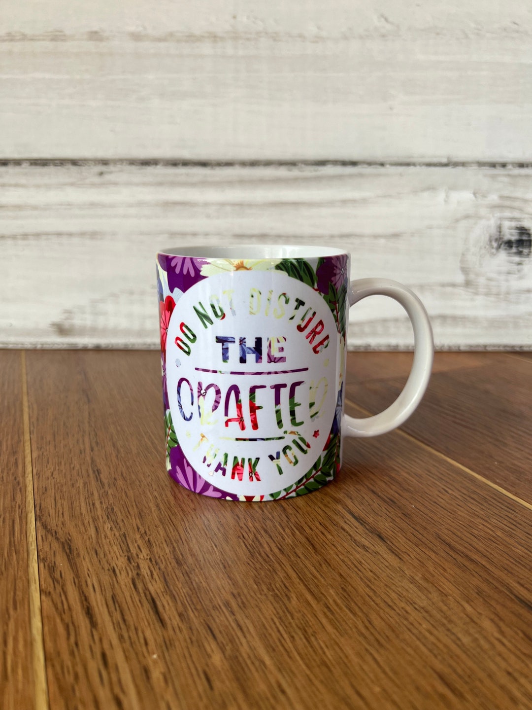 Do Not Disturb the Crafter, Thankyou, Coffee Mug, Multi Coloured Mug ...
