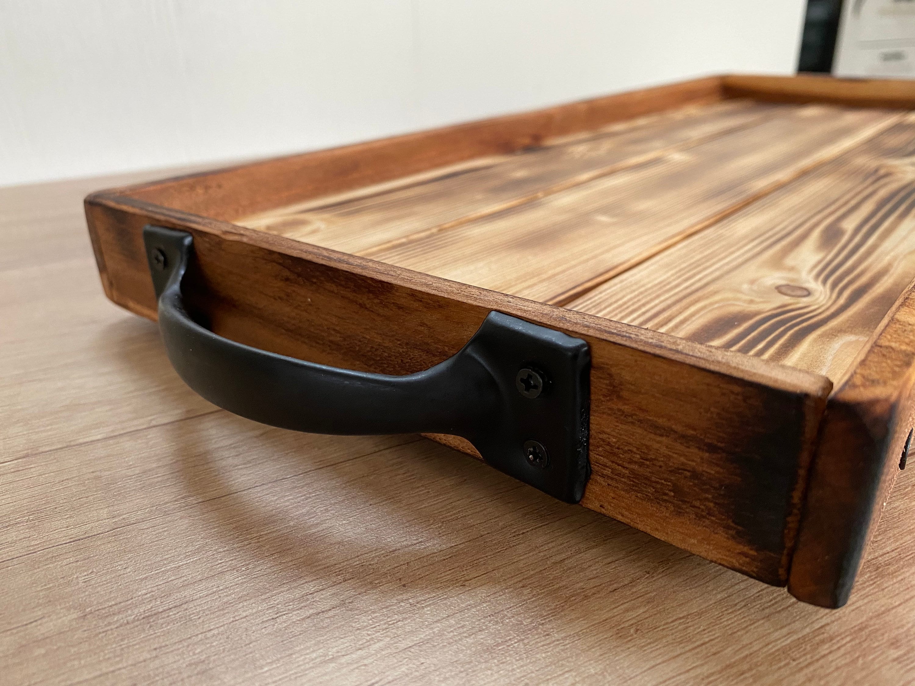 Rustic Reclaimed Wooden Tray, Garden Tray, Handcrafted Pallet Wood Tray ...