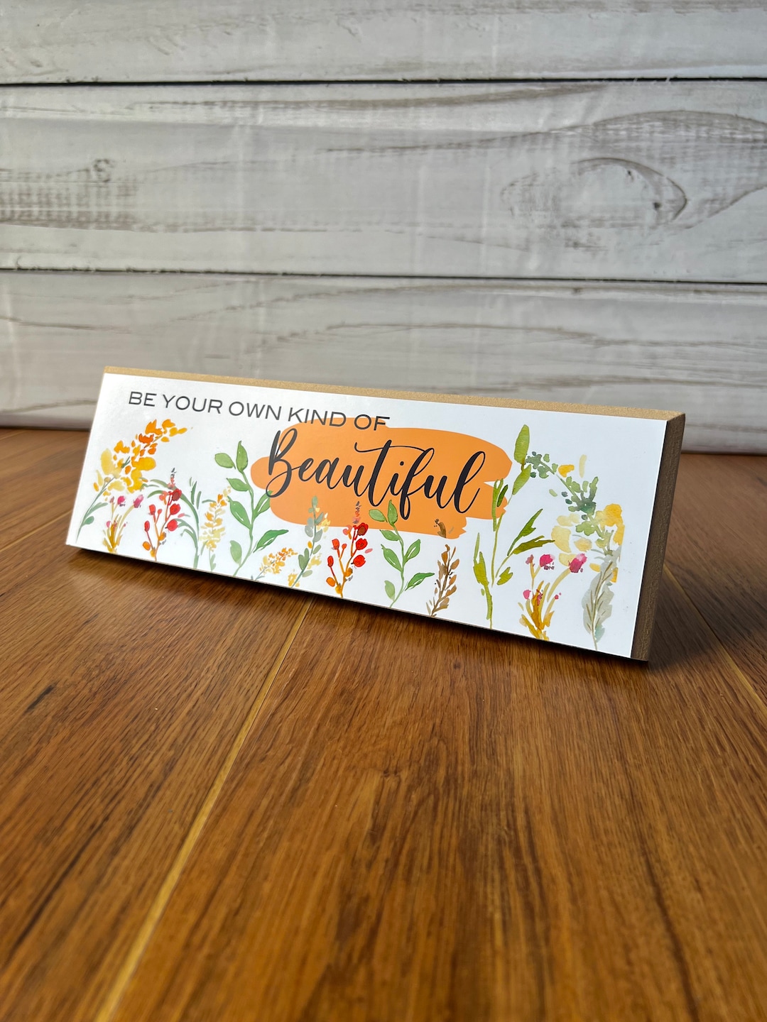 Handcrafted Wood Sign, Motivational Quote Block, Inspirational Saying ...