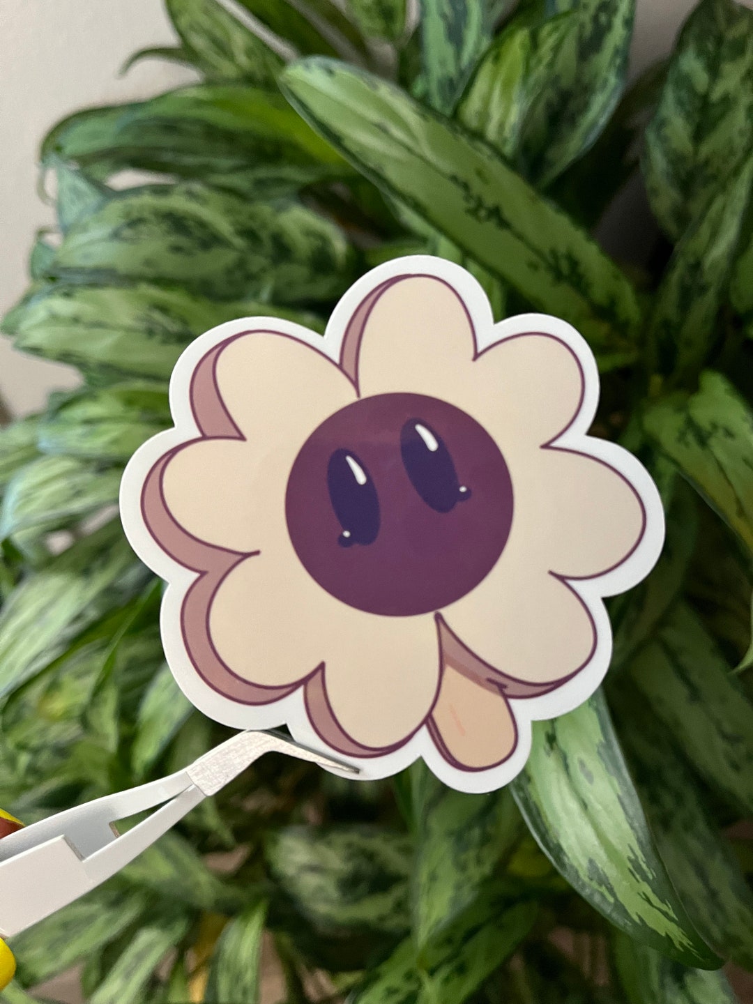 Flower Ice Cream Bar Vinyl Sticker - Etsy
