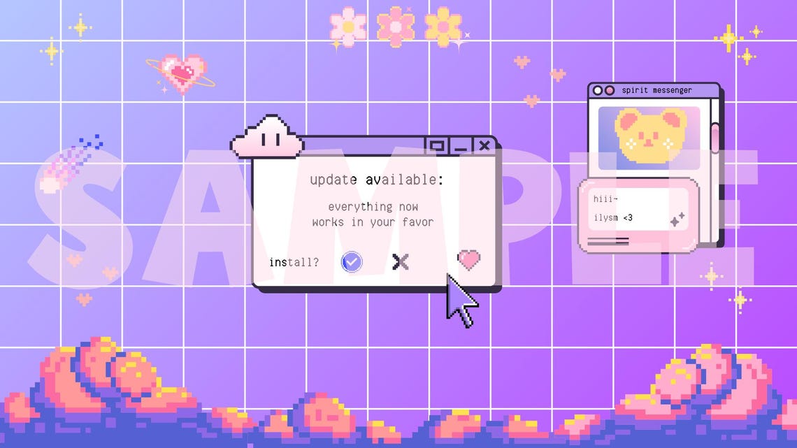 Dreamy Y2k Aesthetic Wallpapers for Manifesting Cute Dreamcore ...