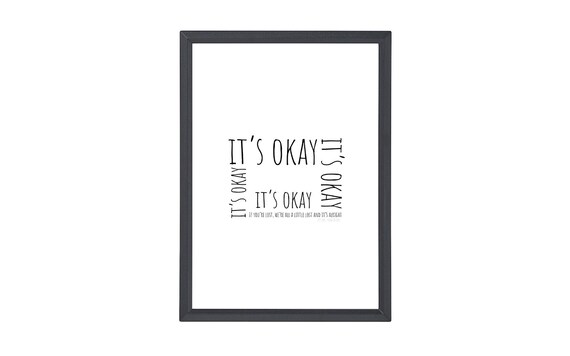 Nightbirde It's Ok Song Lyrics Wall Art Framed Wall - Etsy Nightbirde It's Ok Song Lyrics Wall Art Framed Wall - Etsy