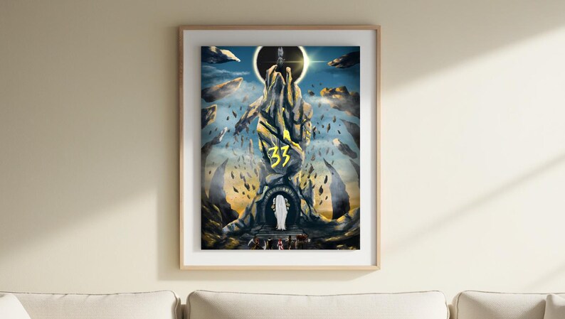 Clair Obscur Art Print: Expedition 33 Gaming Poster - Etsy