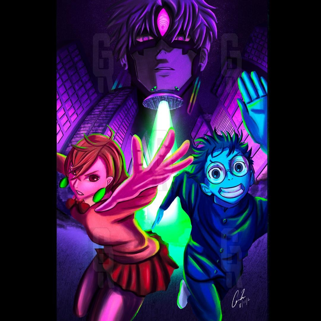 Dandadan Anime Poster: Fan Art Print (11x17") - Etsy